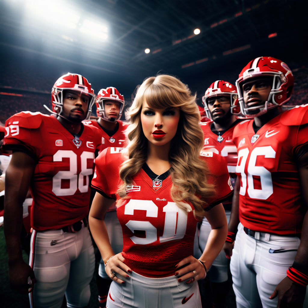 Taylor Swift getting gang banged by the Kansas City chiefs t... by ...
