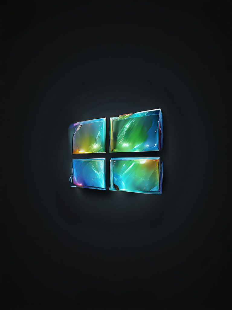 Windows logo in RGB style by KASRIEP - Playground