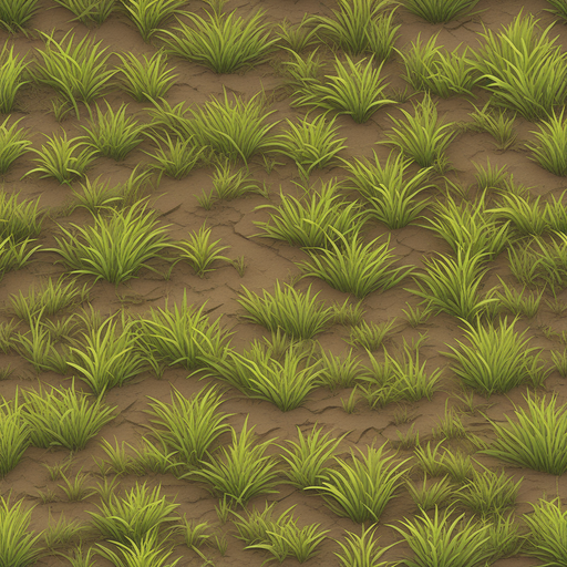 A stylized grass and ground texture by Devin Deason - Playground
