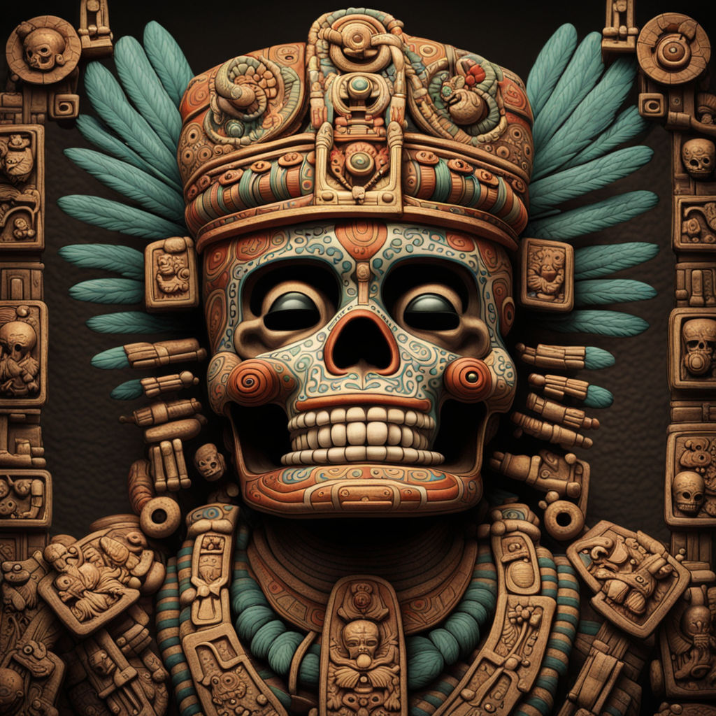Mictlantecuhtli (Azteca): Era el dios del inframundo y gober... by ...