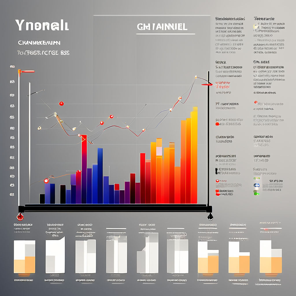 Create a youtube chanel visually appealing candlestick chart... by ...
