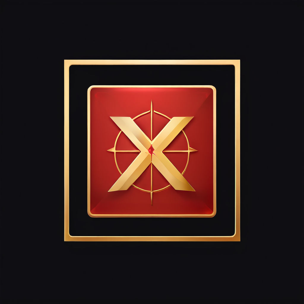 /imagine Minimalistic logo in a square frame by jiya dembla - Playground