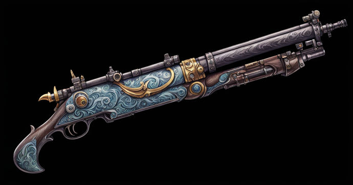 Dragon fire rifle by Vicente Calfo - Playground