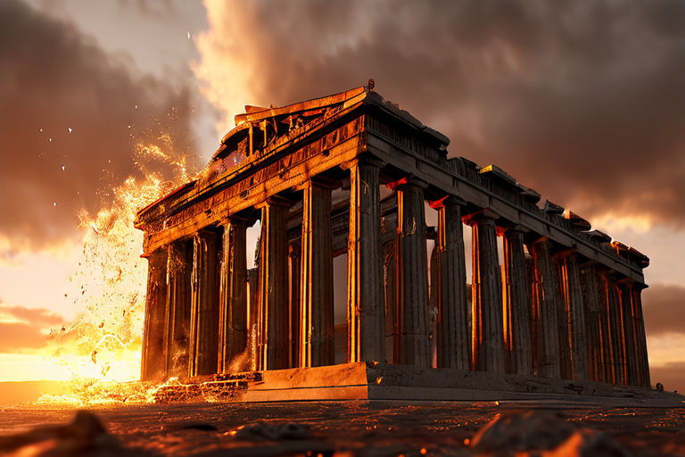 Ultra-realistic digital render of a stoic logo-style new Par... by ...