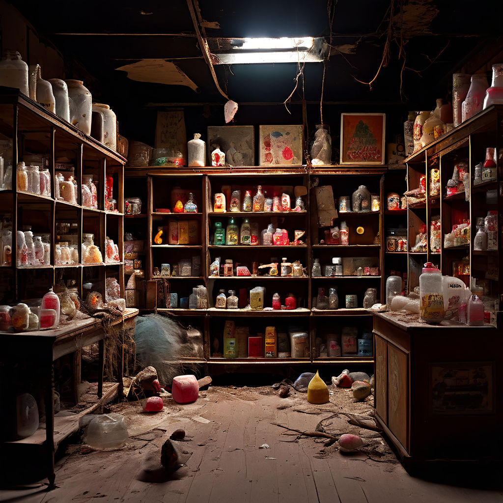 Liminal space captures an abandoned mid-century toy store by Gloria ...