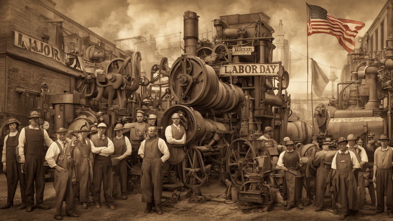 Vintage factory scene by Gilang Pradana - Playground