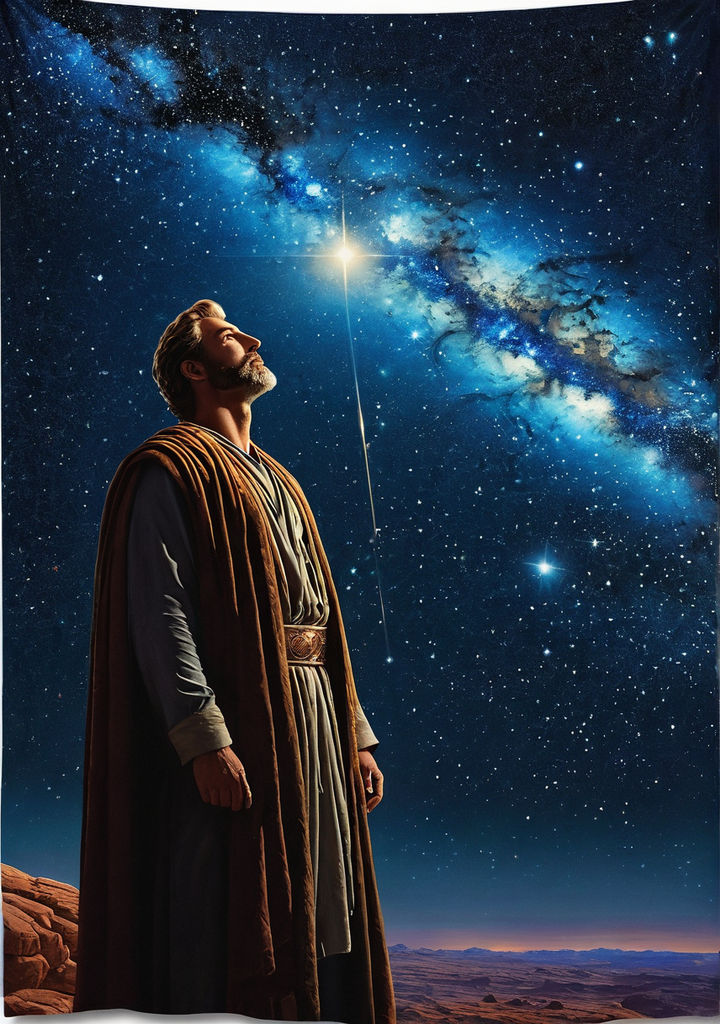 An illustrative portrayal of Abraham by Toni Roberto - Playground