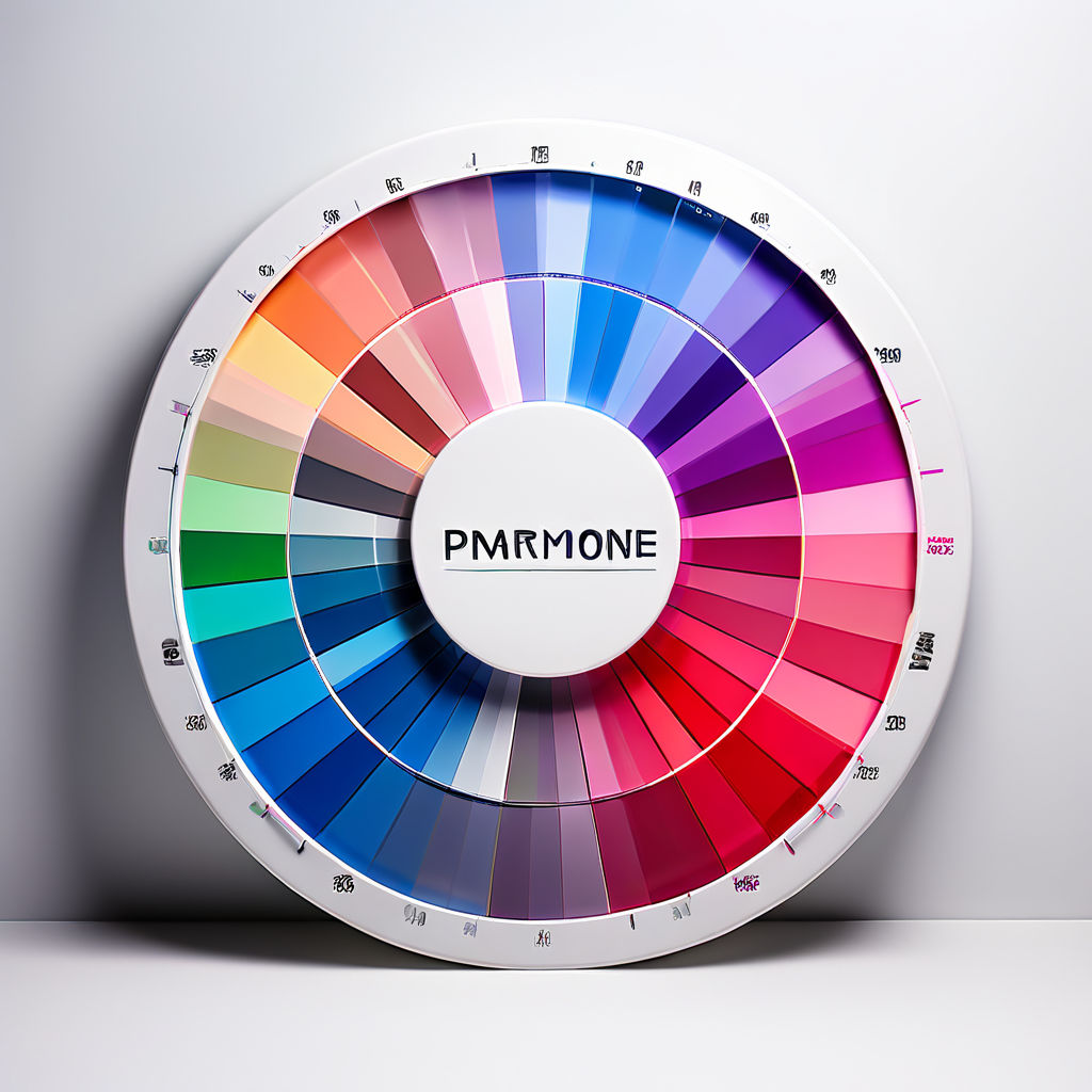 Pantone color wheel by Atchara pratoommasoot - Playground