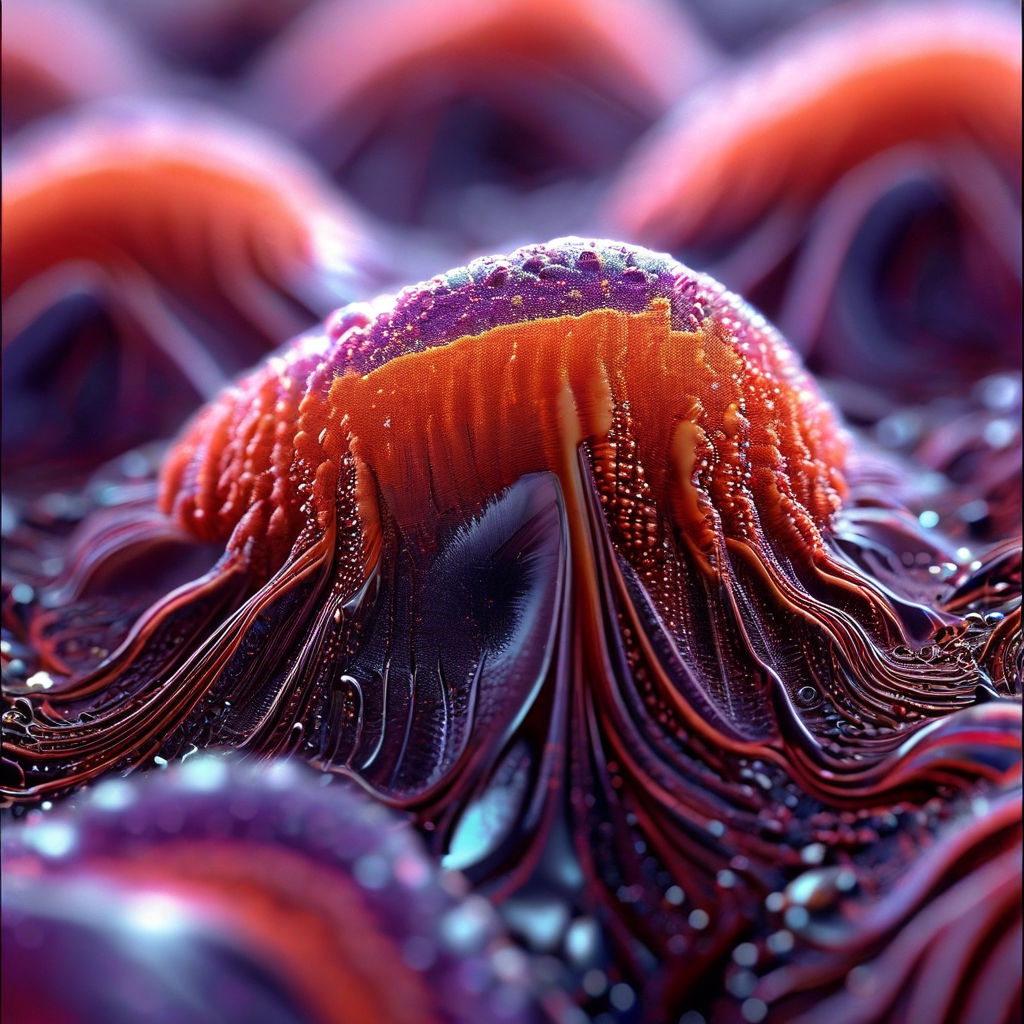 Muscles under microscope design for women at textile printin... by Nada ...