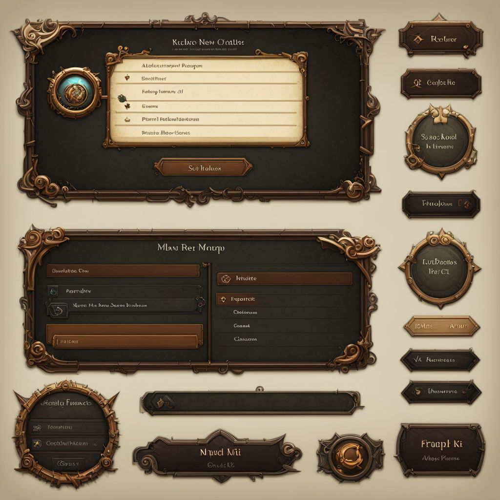 Make a new mmorpg frame ui kit by Ultima Online Nimloth - Playground