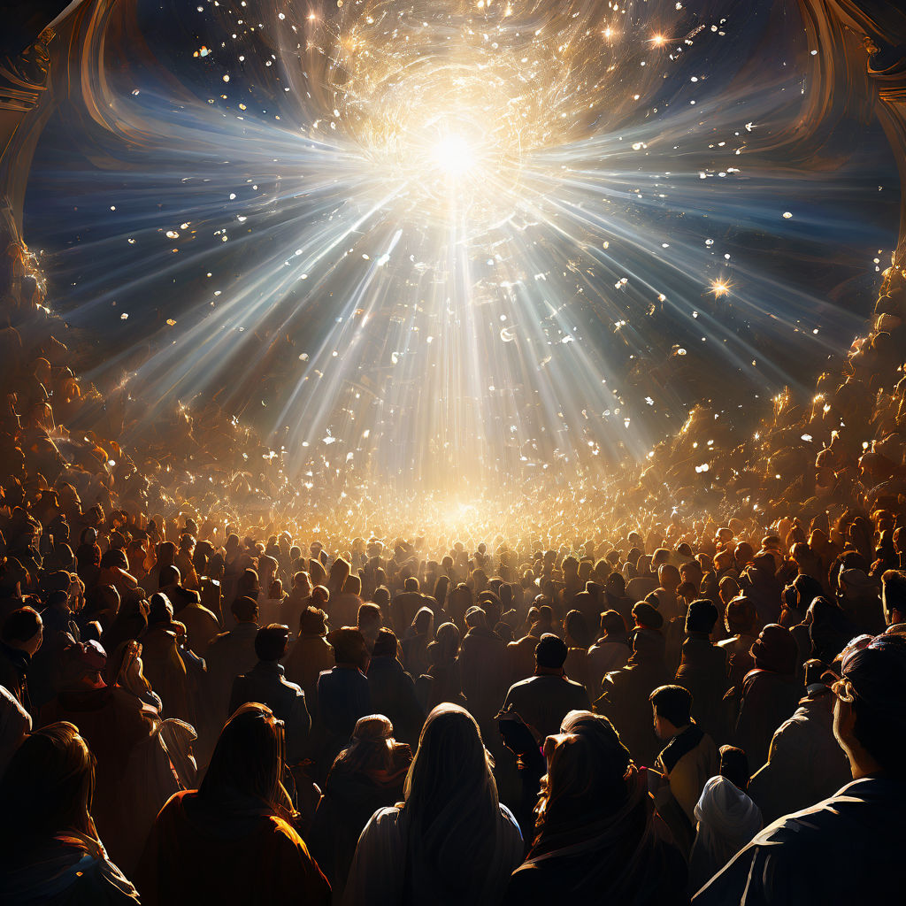 Illustration depicting the Glory of God as a dazzling by Joash Tan ...