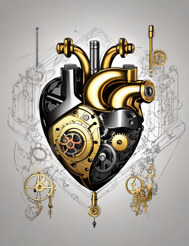 Clockwork heart plans by Steffi3p0 - Playground