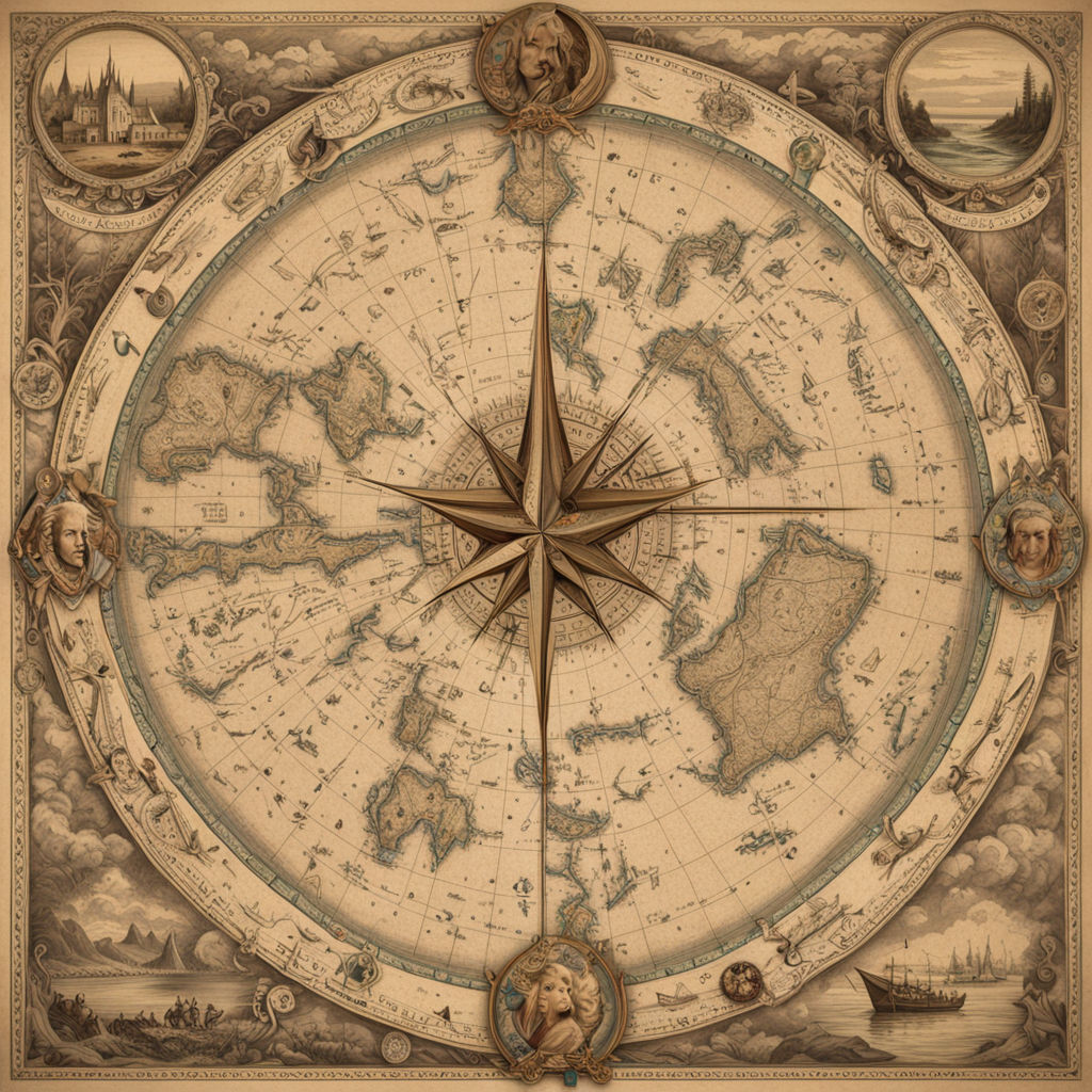 Imaginary country map by Vj spider - Playground