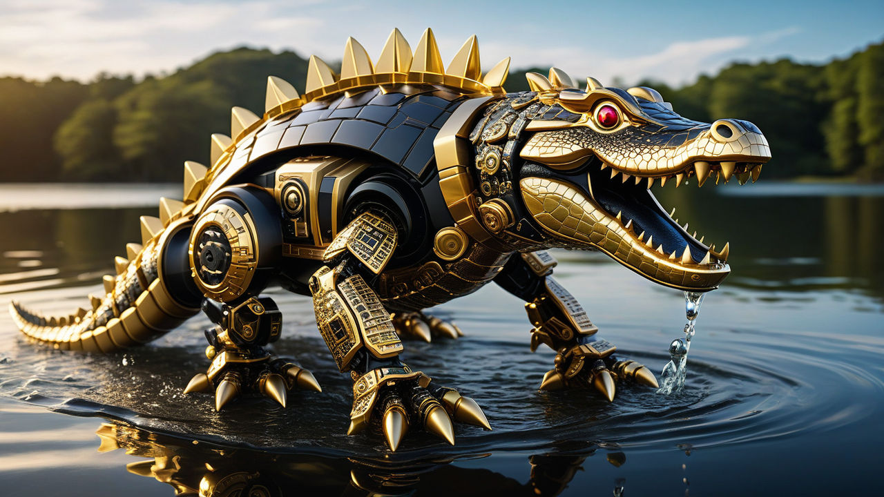 A stunningly detailed hyperrealistic photograph of a Mecha C... by ...