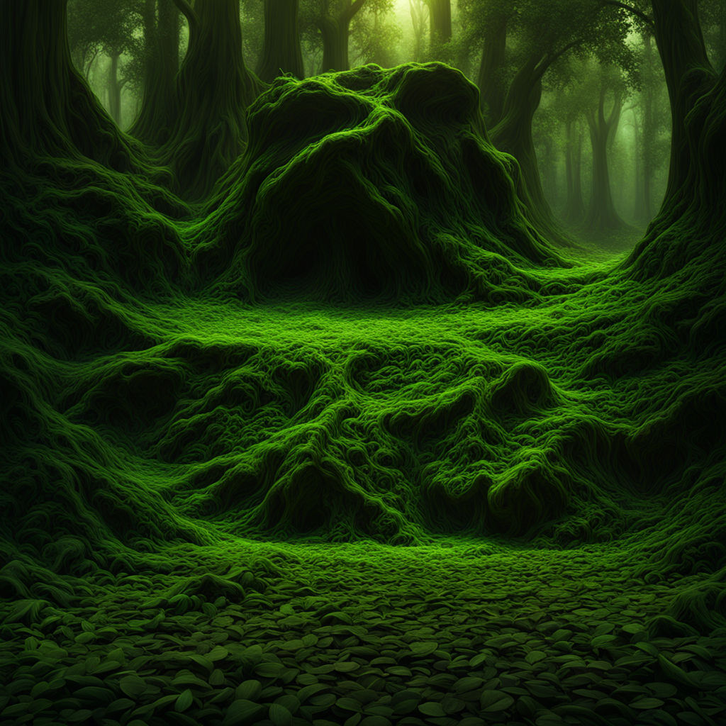 Green album cover by Yusupov Imran - Playground