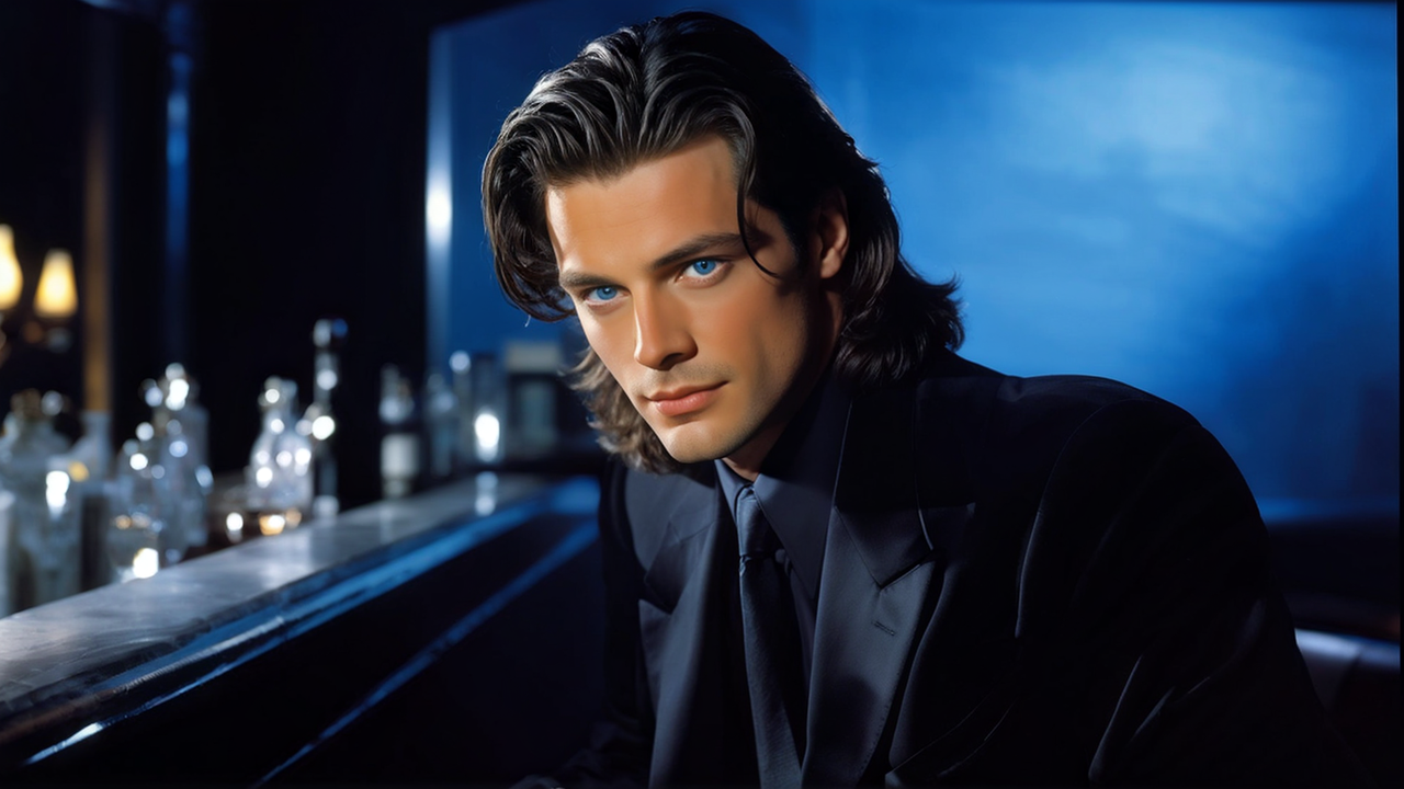 Artist photography from the 90s of a young Peter Pitt by VisionBlue ...