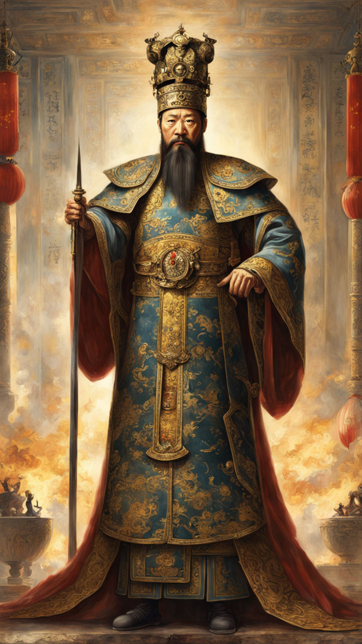 An ancient Chinese emperor by SleepyAsh Official - Playground