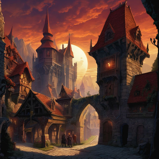 World building focus. (setting design and reference sheet.) ... by ...