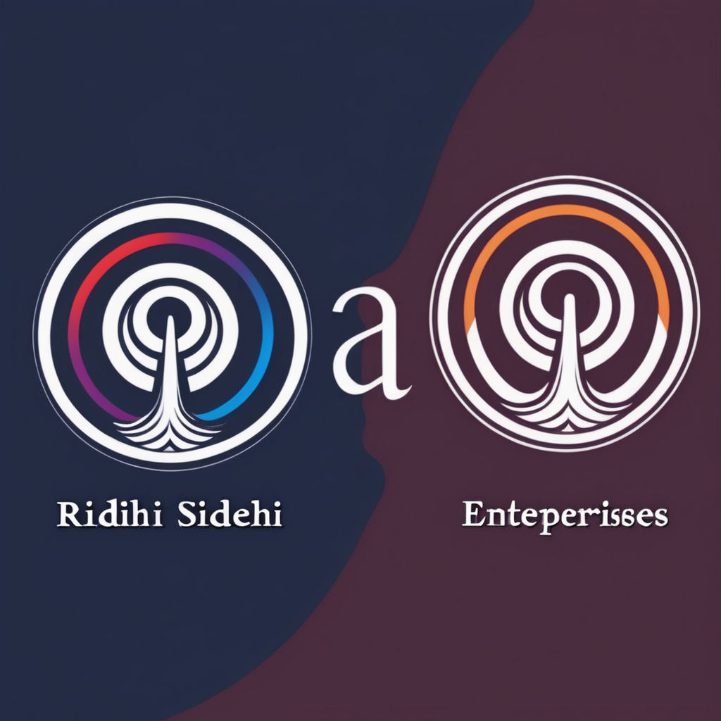 Riddhi Name Logo Riddhi Vakil