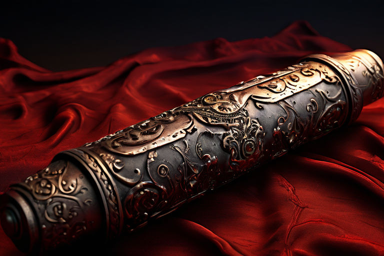 **"The Iron-Clad Scroll"**: A weathered scroll by Francisco Porfiro ...