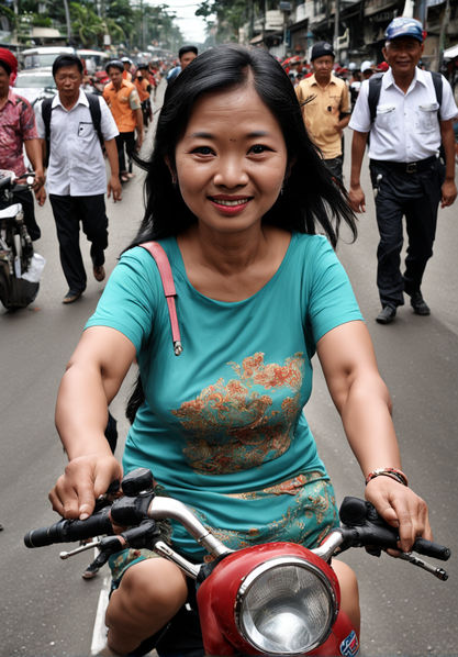Gadis berdiri di persimpangan jalan by Julian Nm - Playground Gadis berdiri di persimpangan jalan by Julian Nm - Playground