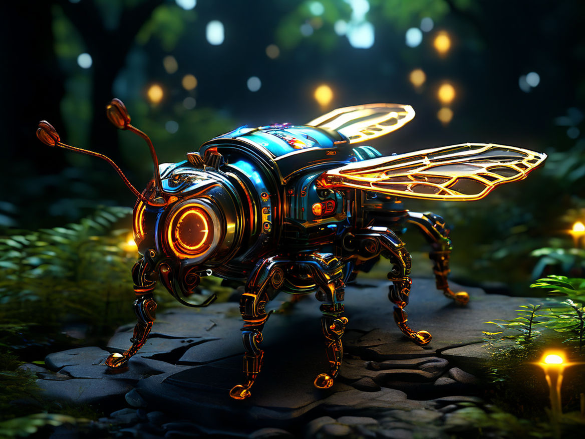 Firefly A Midsummer Night's Dream. fantasy by Leo Dez - Playground