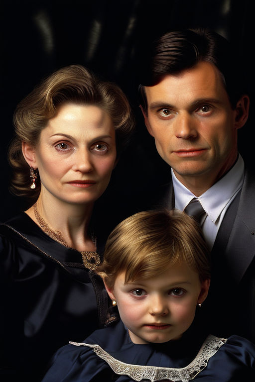 Traditional 1990s family portrait by Filippe Libardi - Playground