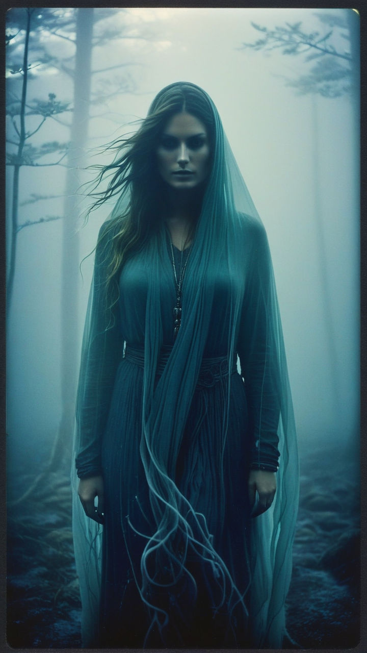 Emerging from the eerie depths of a polaroid cross-processed... by ...