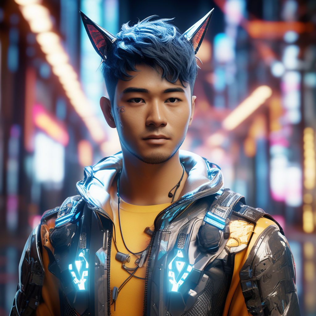 A cyberpunk by ARC the Automaton - Playground