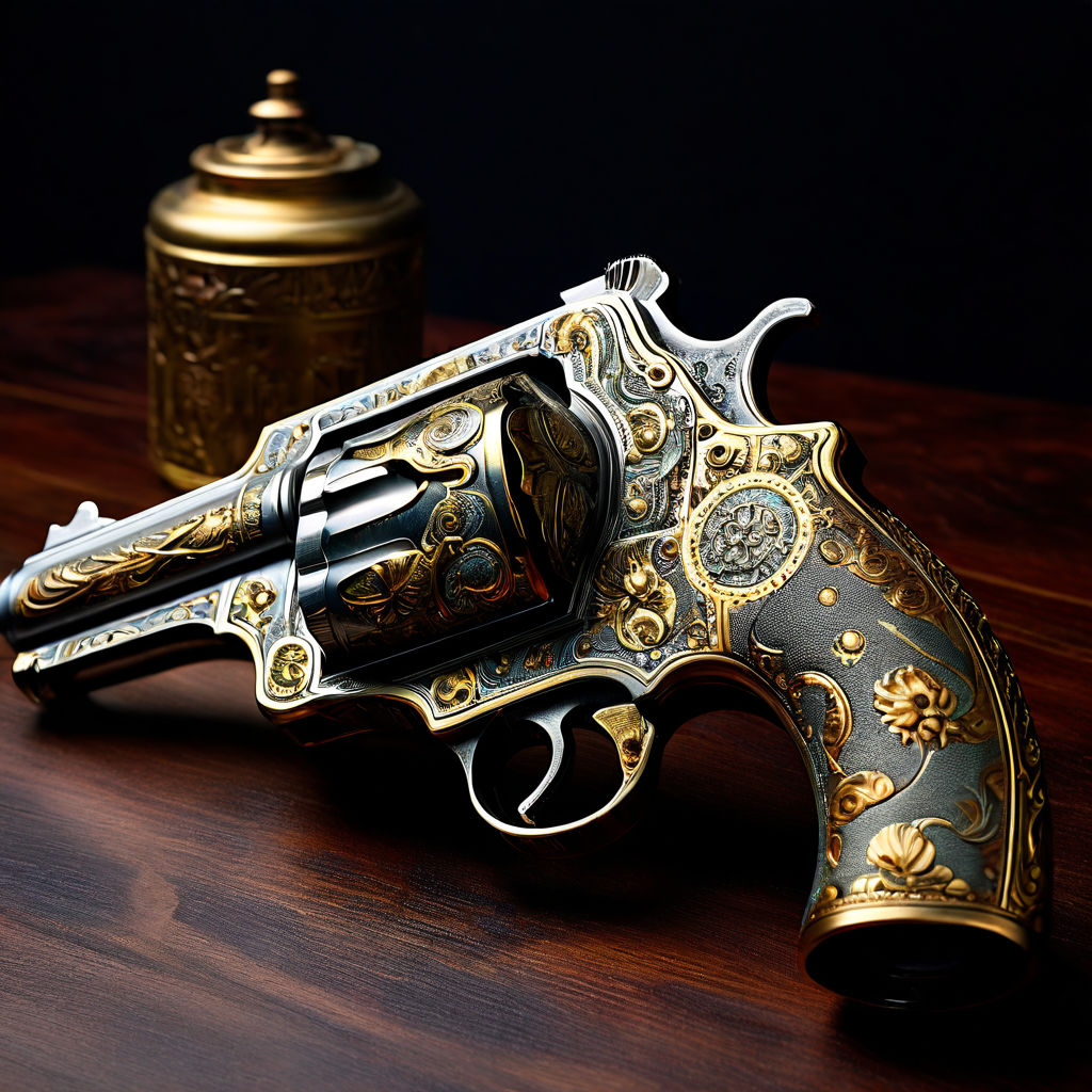 1814 Elisha Collier invents the Flintlock Revolver by Mark Antony ...