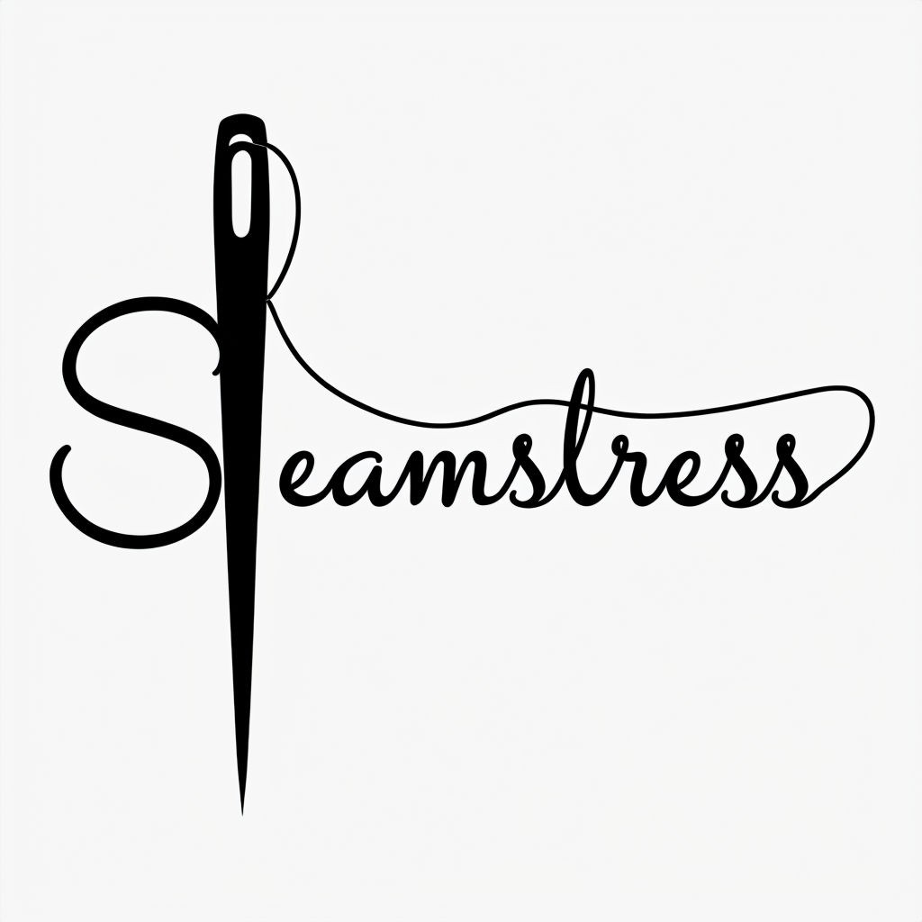 Seamstress Needle Logo Playground Seamstress Needle Logo Playground
