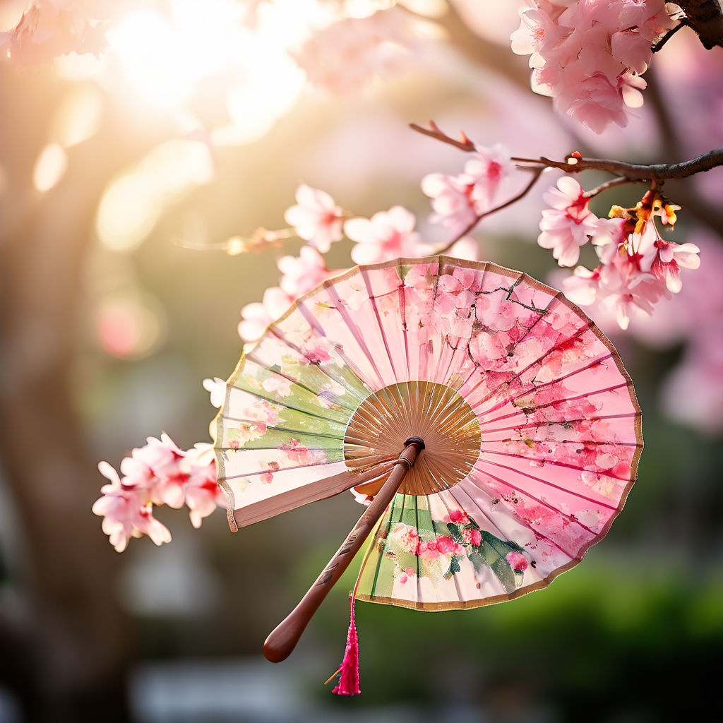 Traditional Asian fan by Hyunbin Song - Playground
