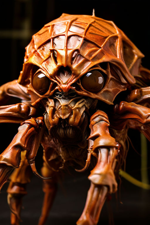 The thing head spider by Gonzalo Sánchez - Playground
