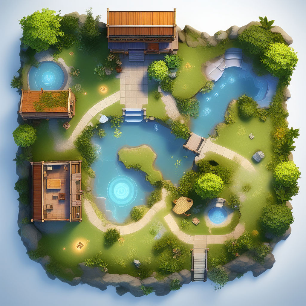 Assets for RPG tabletop map by Daniel Felicio - Playground