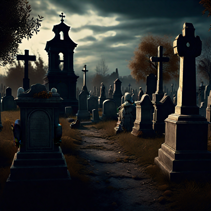 Big old cemetery by Verena Simon - Playground