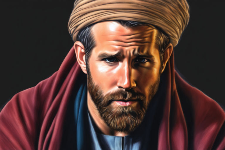 Ryan reynolds as sheikh by ghobad asadi - Playground