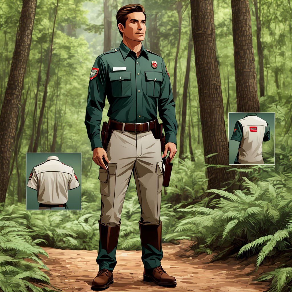 Park ranger uniform by Tomie Kawakami - Playground