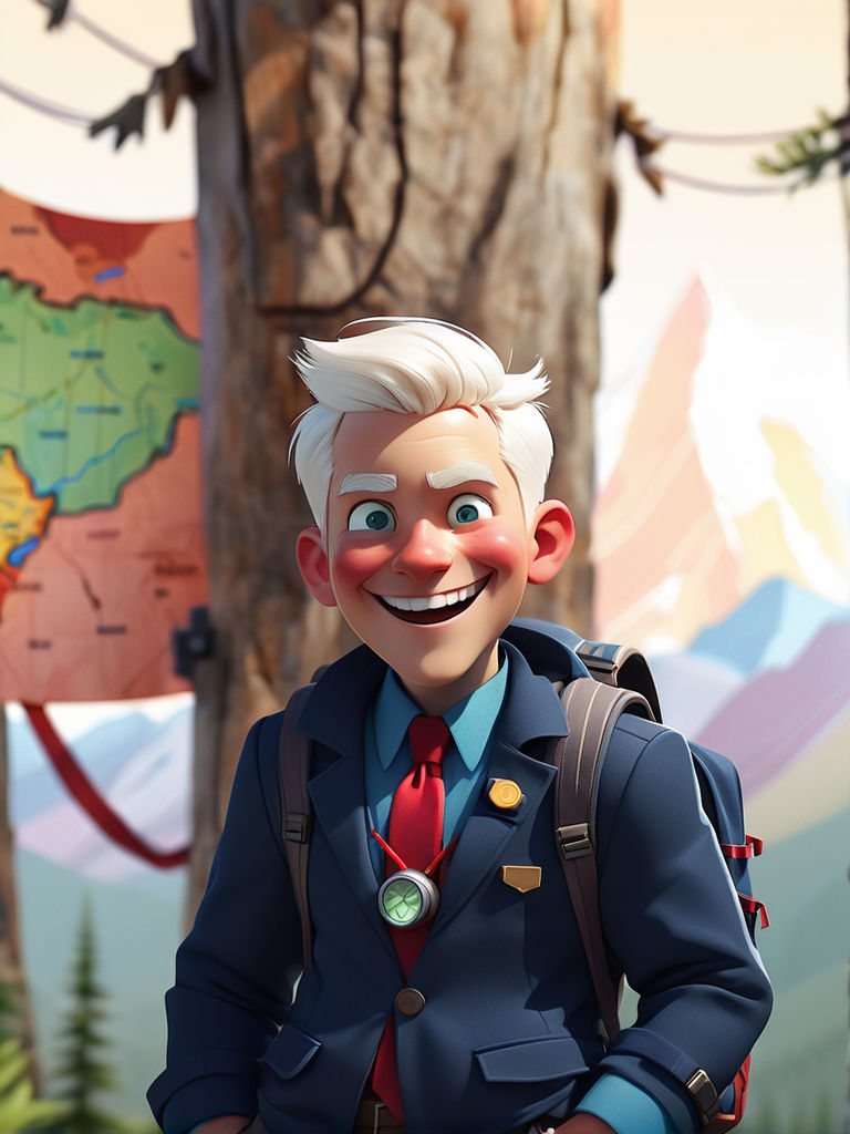 Cartoon logo by Pablo Monje - Playground