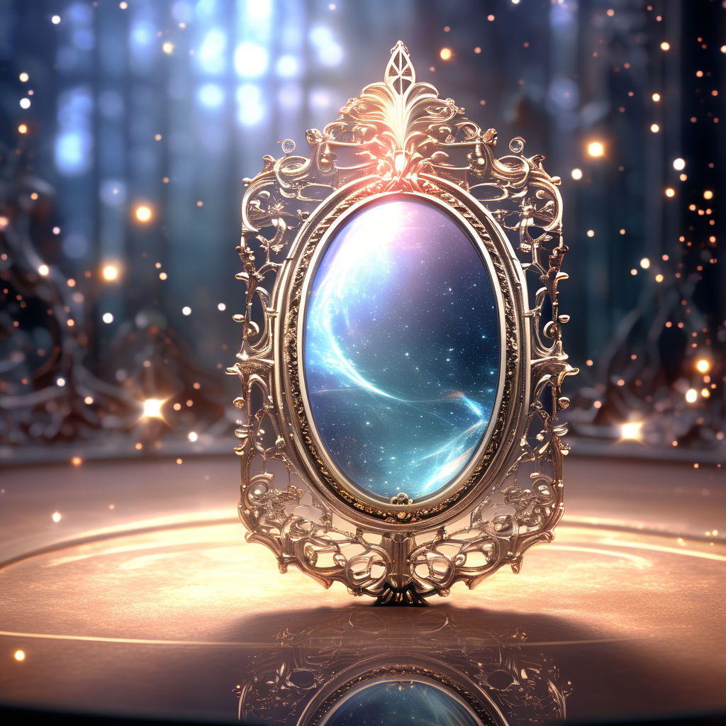 Handheld magical mirror by Amaan Siddiqui - Playground
