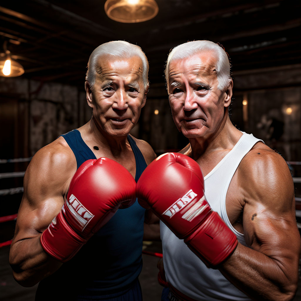 Biden beats Xi Jinping in boxing match by 박종화 - Playground