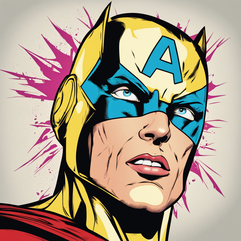 UN IQUE draw comic superhero pop art portraits by PIKUL HOSSAIN ...
