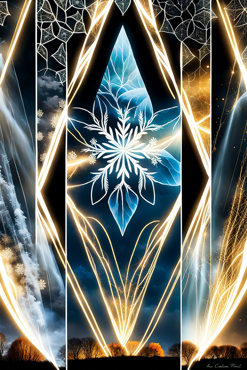 Seasons personified in a quartet of action shots by Chris Hamilton ...