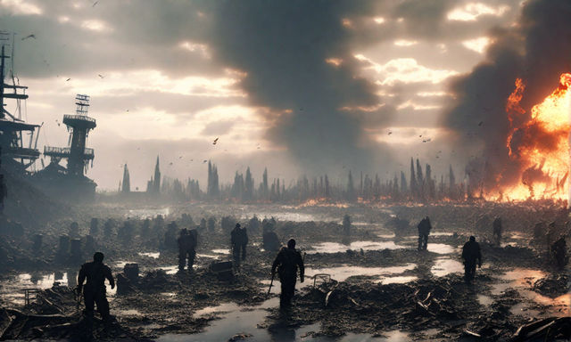In the aftermath of a viral apocalypse by PHYSICS FX - Playground