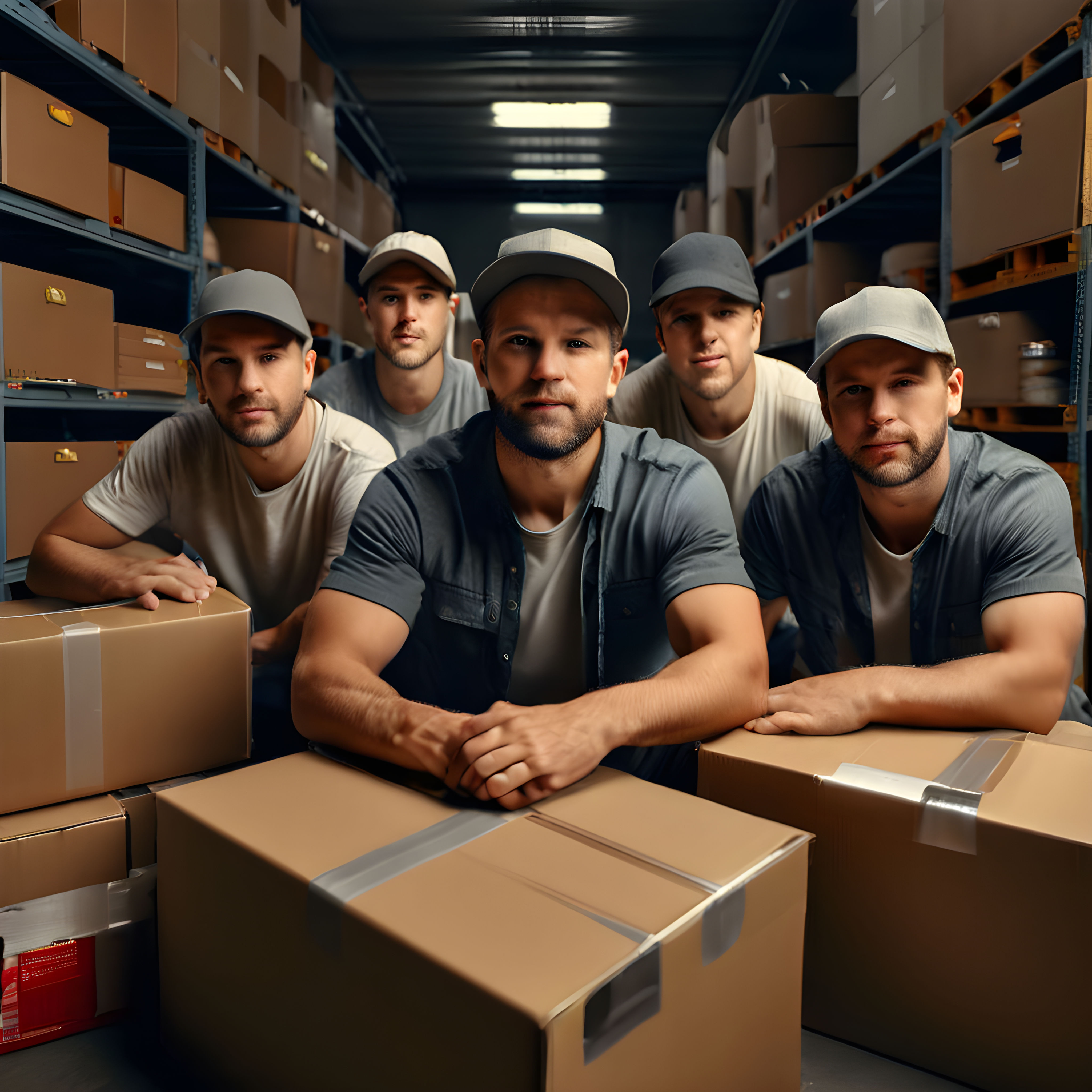 Four well-defined men by Ashish Jangid - Playground