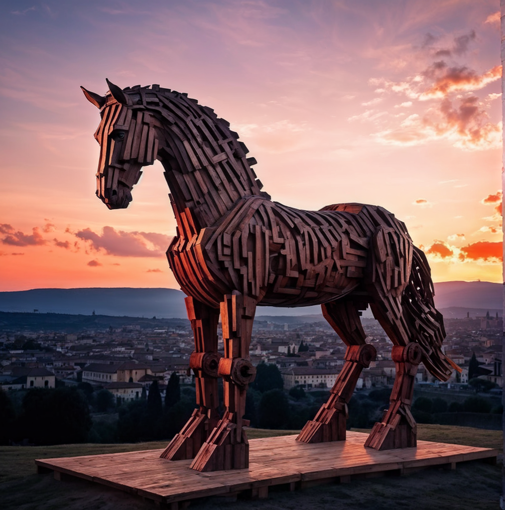 An ancient Trojan Horse by neowin21 - Playground