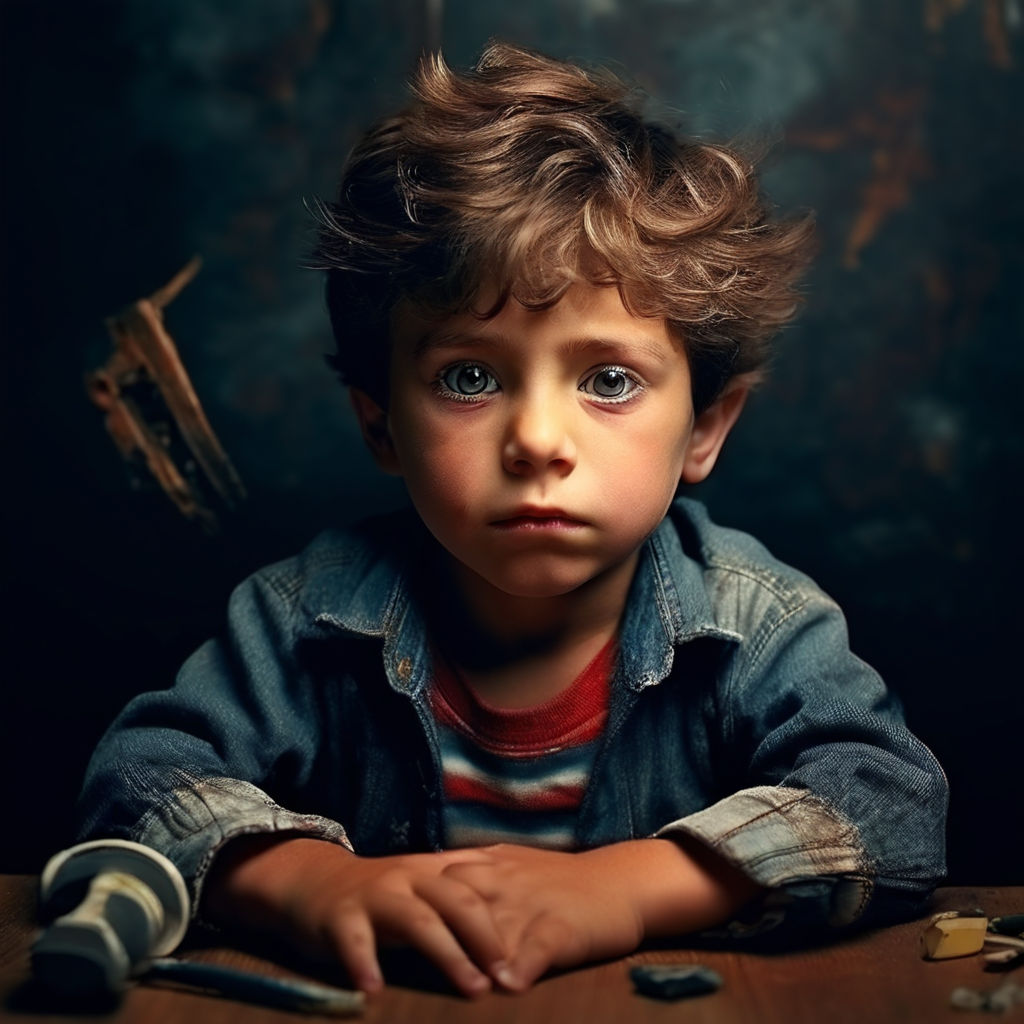 Un niño con Trastorno Déficit Atención e Hiperactividad by Shandey ...