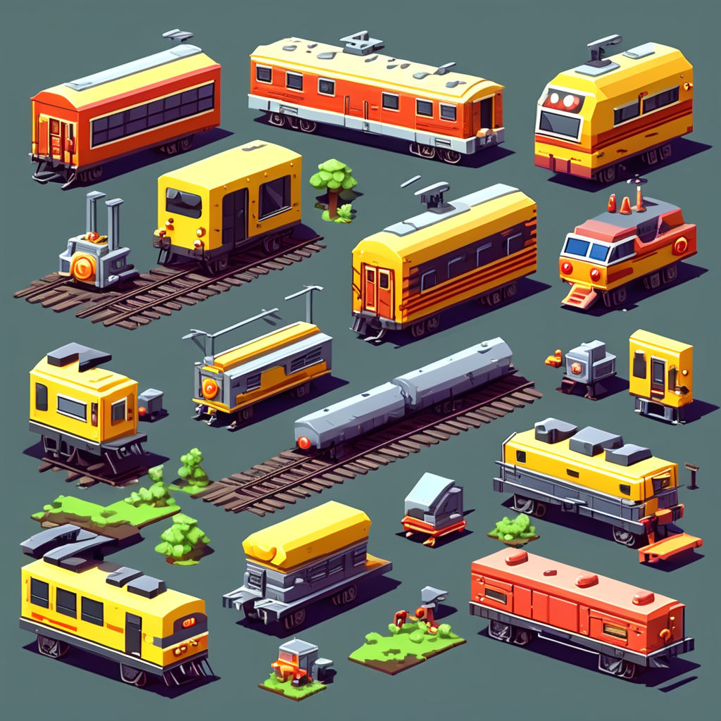 Isometric 8-bit video game asset by Devil Cevin - Playground