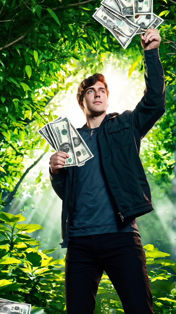 A digital render of the popular YouTuber Mr Beast standing u... by Sean ...