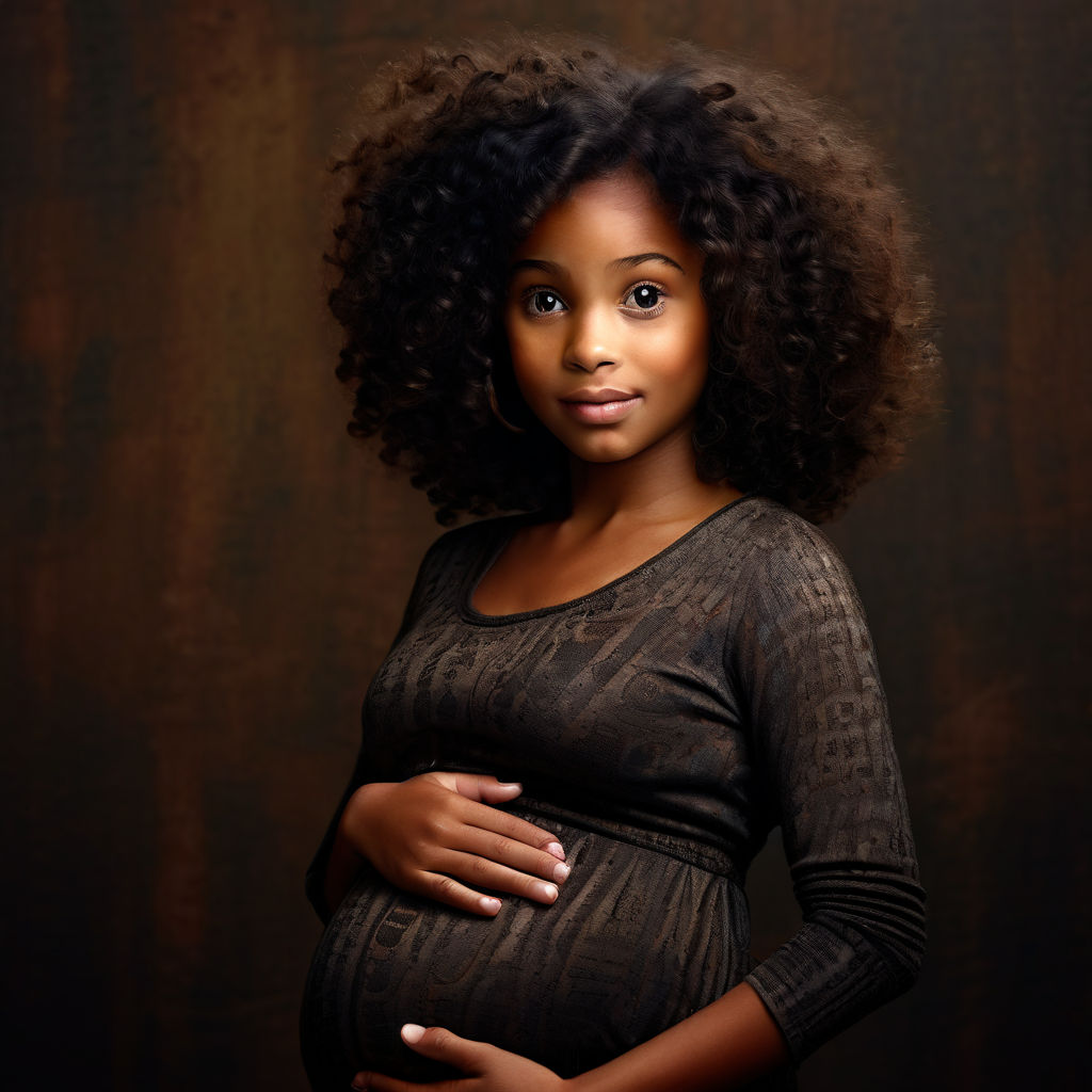 Pregnant 10 Year Old Black Girl By Hsusjs Susueue Playground