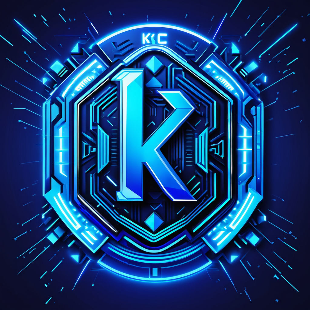 Gaming logo featuring stylized initials "I" and "KC" symboli... by Art ...